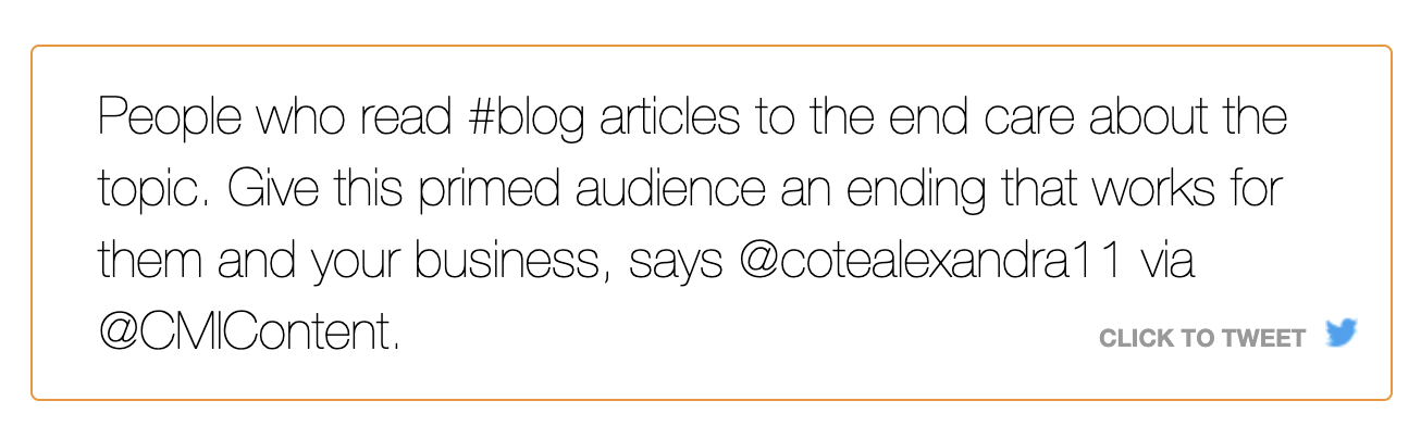 15 Engaging Ways To End A Blog Post - For The Interested