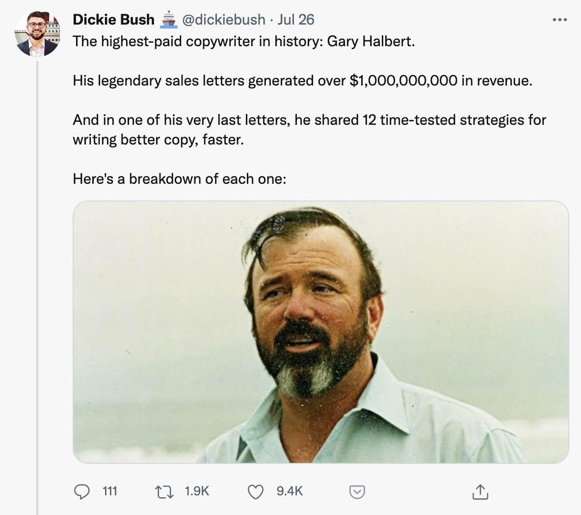 12 Strategies From The Highest-Paid Copywriter In History - For The ...