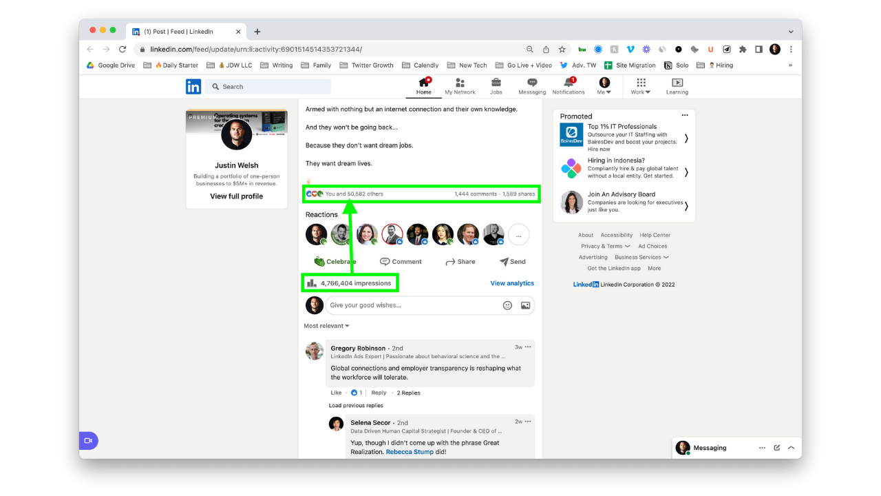 A Step-By-Step Guide To Writing A Viral LinkedIn Post - For The Interested
