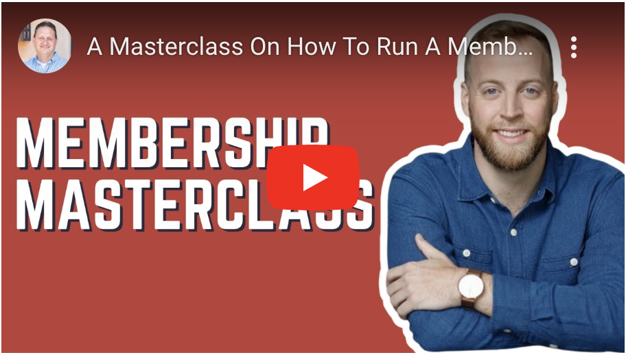 A Masterclass On Membership Communities - For The Interested