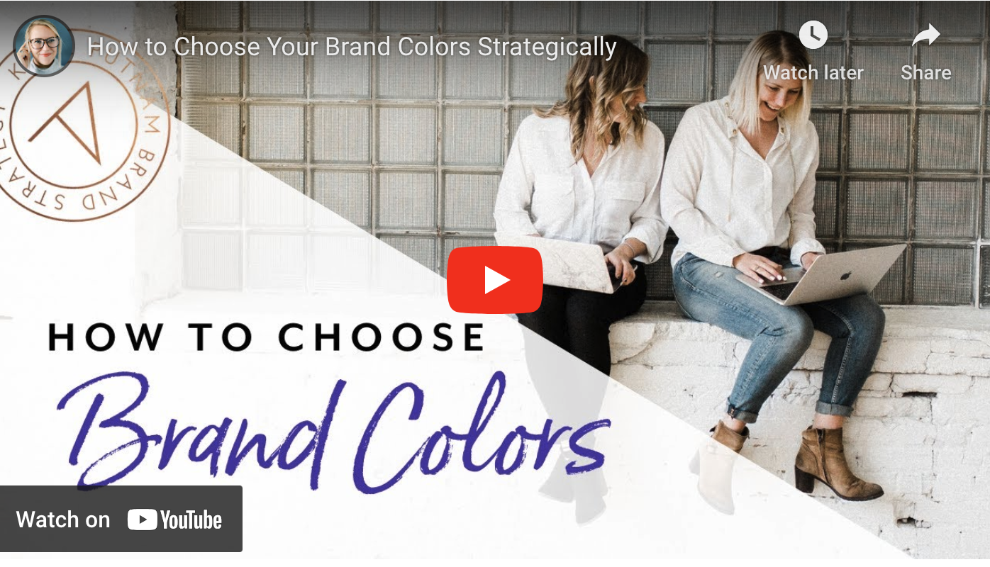 How To Choose Your Brand Colors - For The Interested