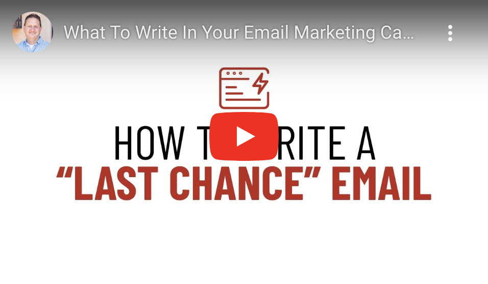 How To Write A “Last Chance” Email - For The Interested